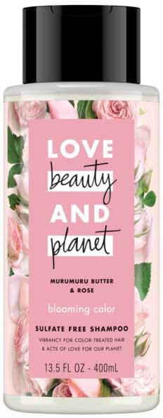 Love Beauty and Planet Muru Muru Butter and Rose Shampoo, 16 Fluid ...