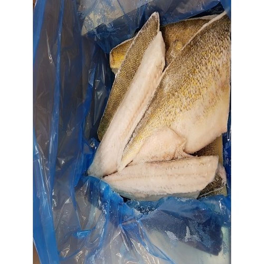 Freshwater Fish Individually Quick Frozen 12-14 Ounce Skin On Walleye ...