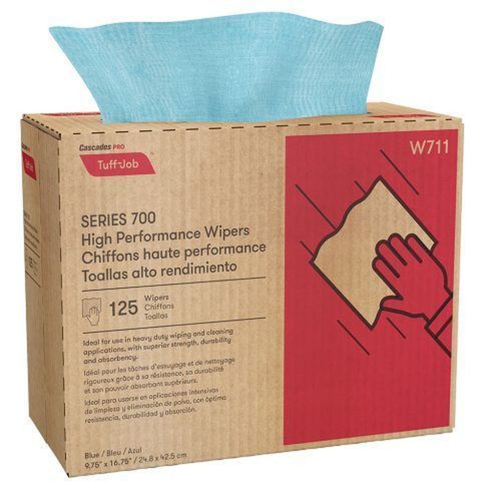 Cascades PRO Tuff-Job 9.75 x 16.75 inch Turquoise High Performance ...