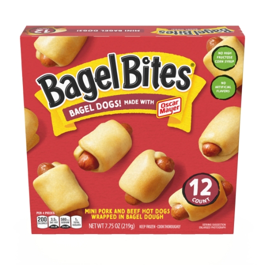 Bagel Bites Mini Pork and Beef Bagel Dogs | FoodServiceDirect