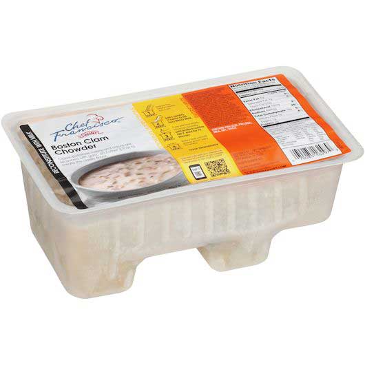 Heinz Chef Francisco Boston-Style Clam Chowder Soup Case ...