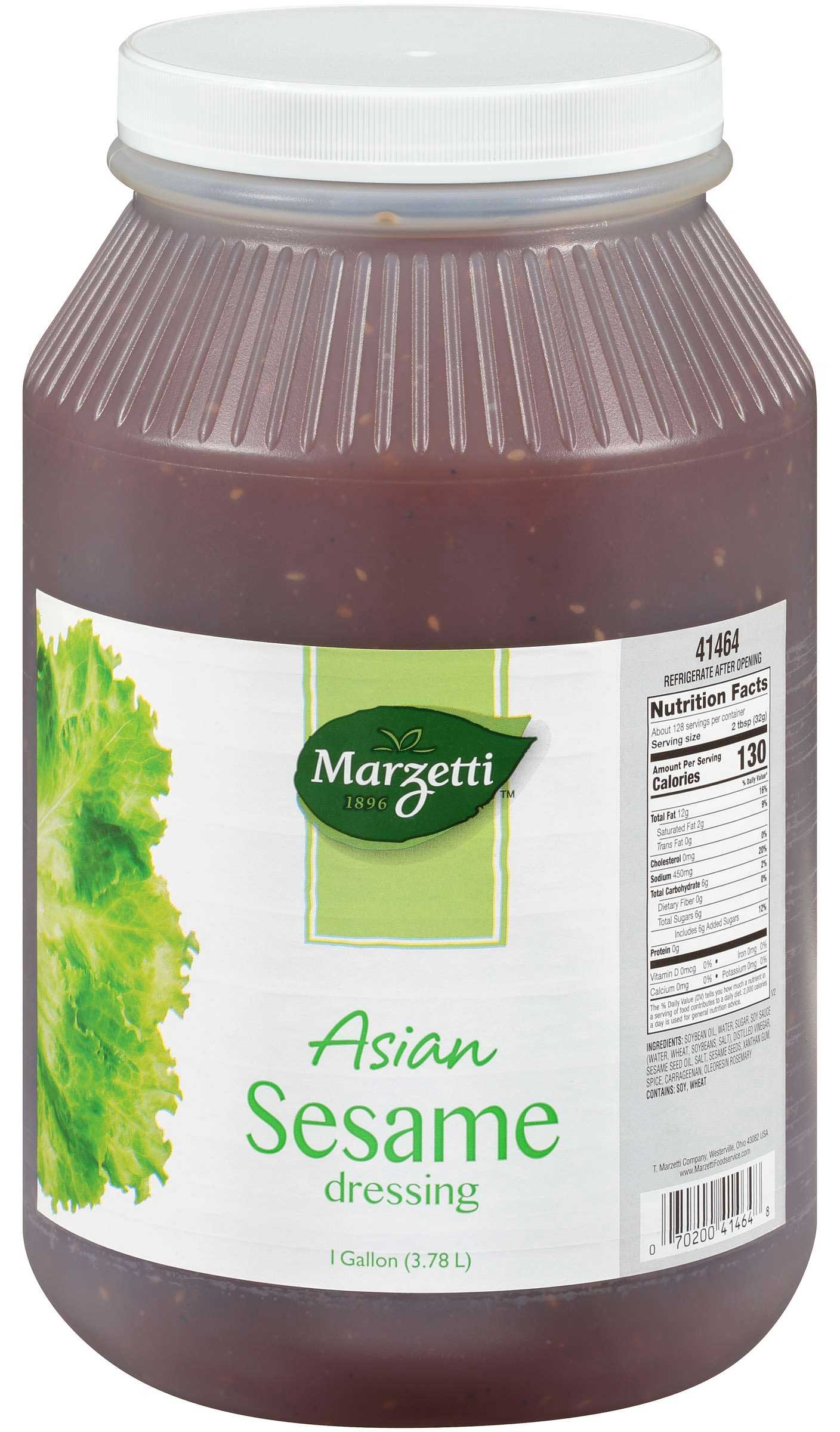Marzetti Asian Sesame Dressing, 1 Gallon -- 4 per case ...