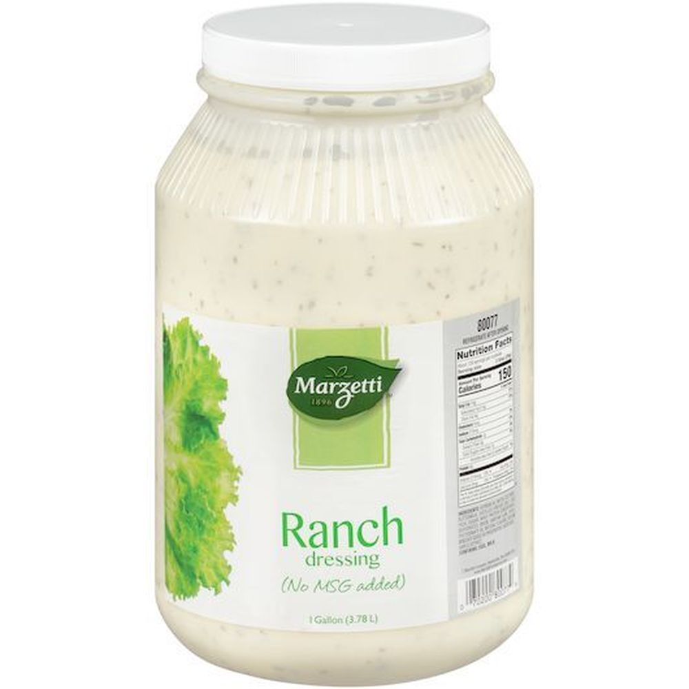 Marzetti No Msg Added Ranch Dressing - Bulk, 1 Gallon -- 4 per case