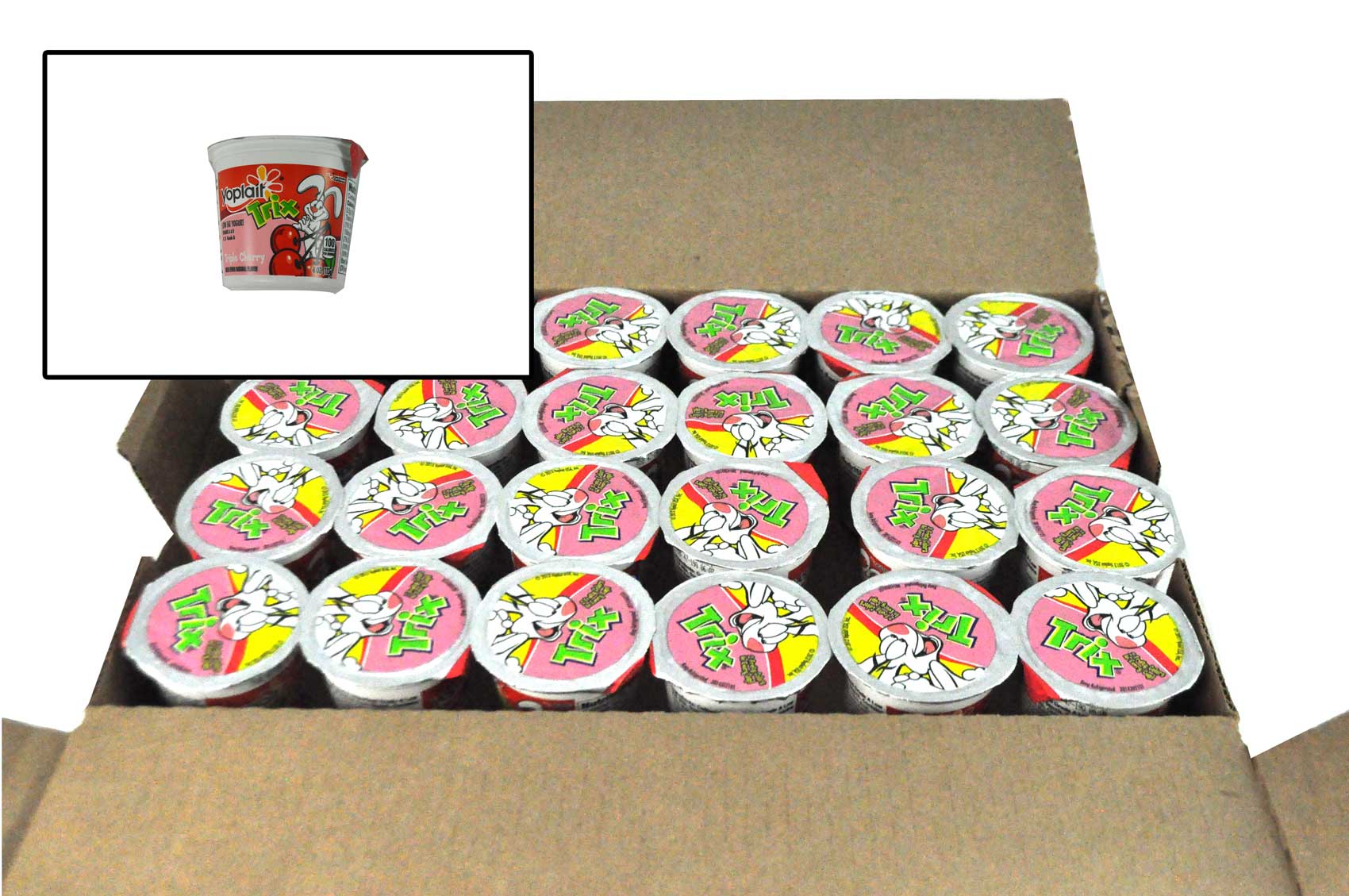 Yoplait Trix Triple Cherry Yogurt Case