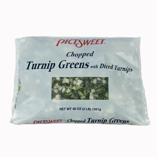 Pictsweet Turnip Greens with Diced Turnips, 18 Pound