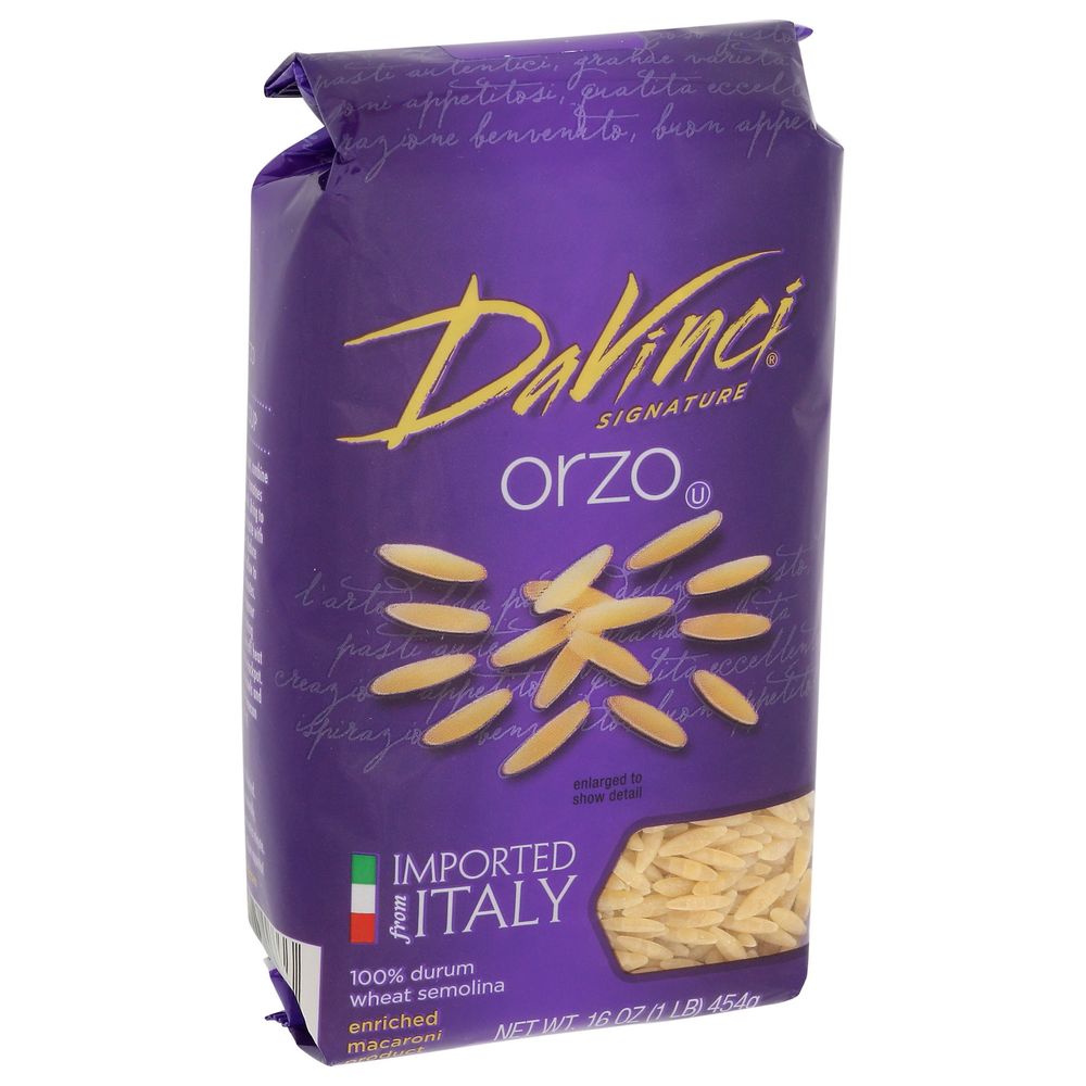 Davinci Orzo Pasta, 16 Ounce -- 12 per case