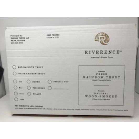 Riverence Provisions Individual Quick Frozen 8 Ounce Steelhead Trout ...