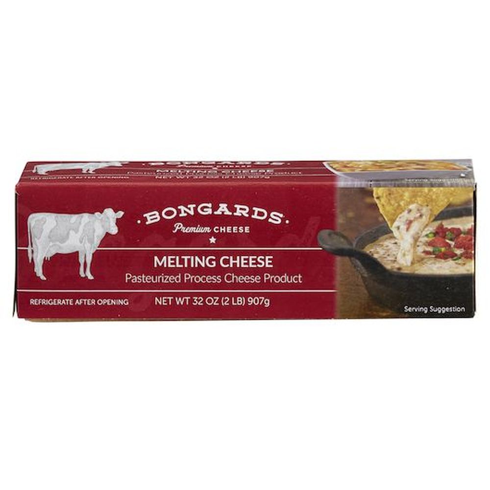 Bongards Yellow Processed American Melting Cheese, 2 Pound -- 12 per case