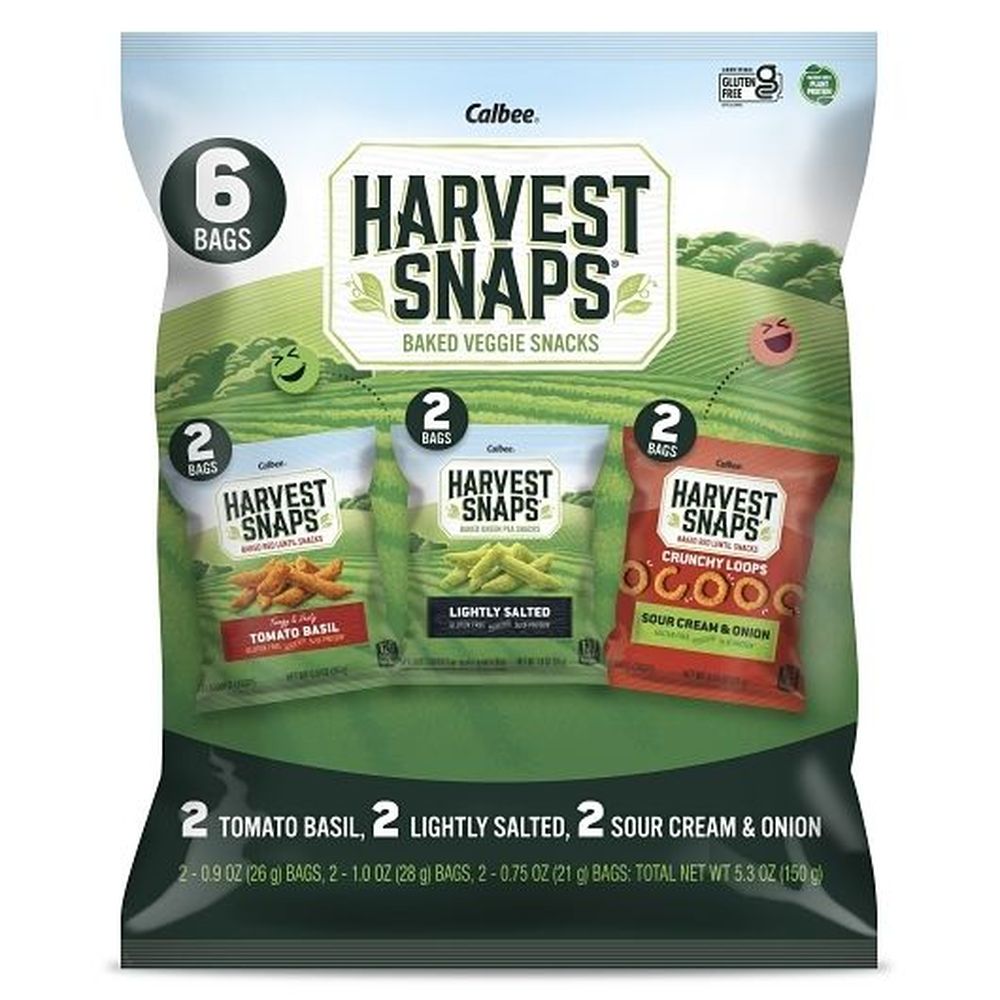Harvest Snaps Mixed Snack Crisps, 5.3 Ounce -- 6 per case