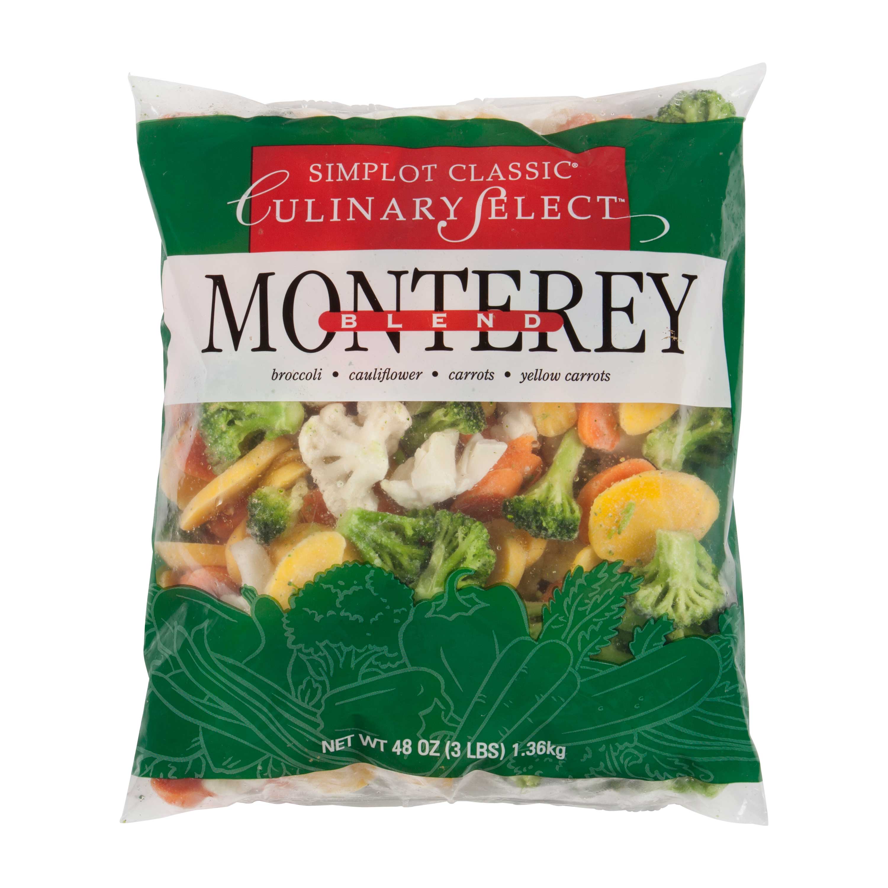 Simplot Monterey Vegetable Blend Case | FoodServiceDirect