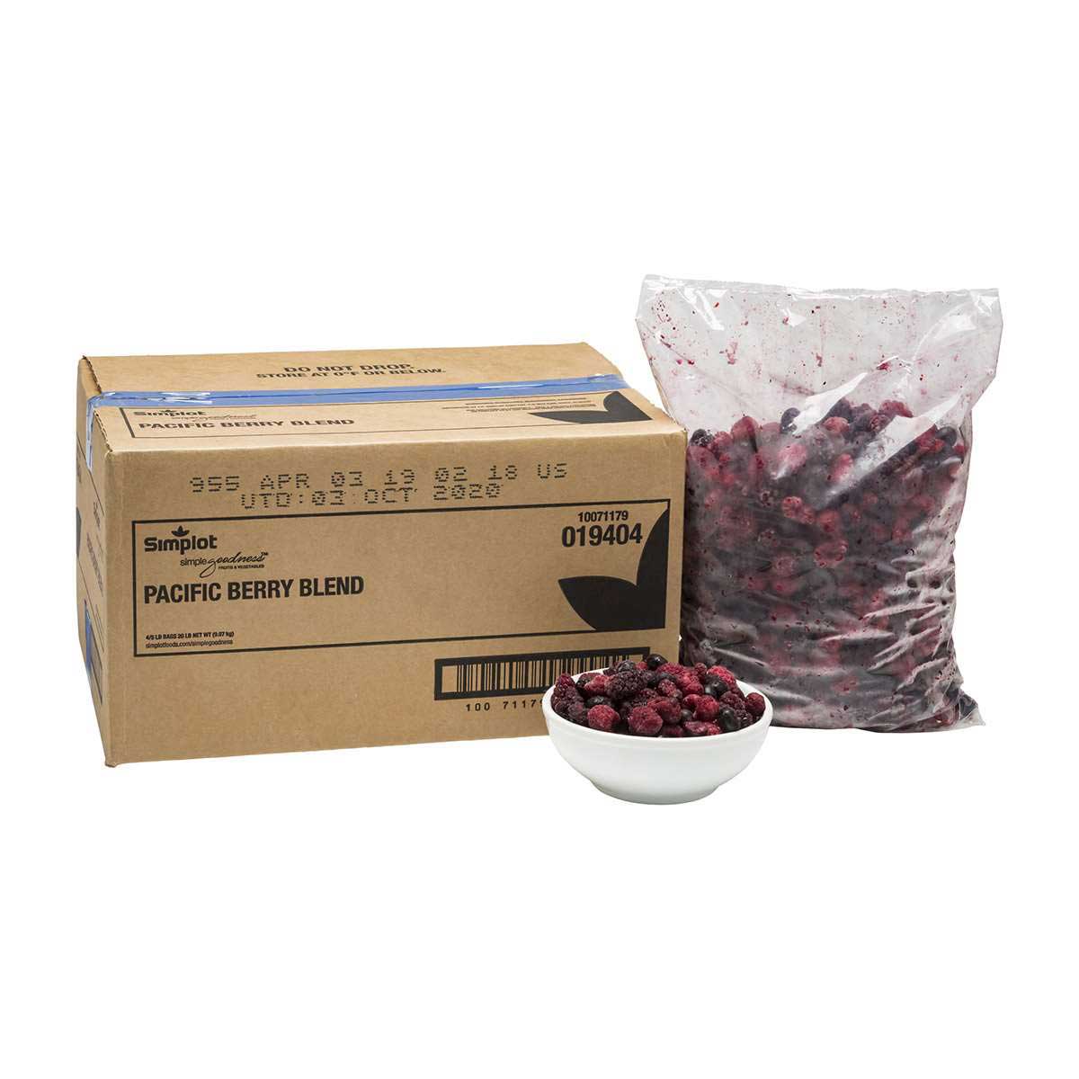 Simplot Classic Pacific Berry Blend, 2.5 Pound -- 4 per case.