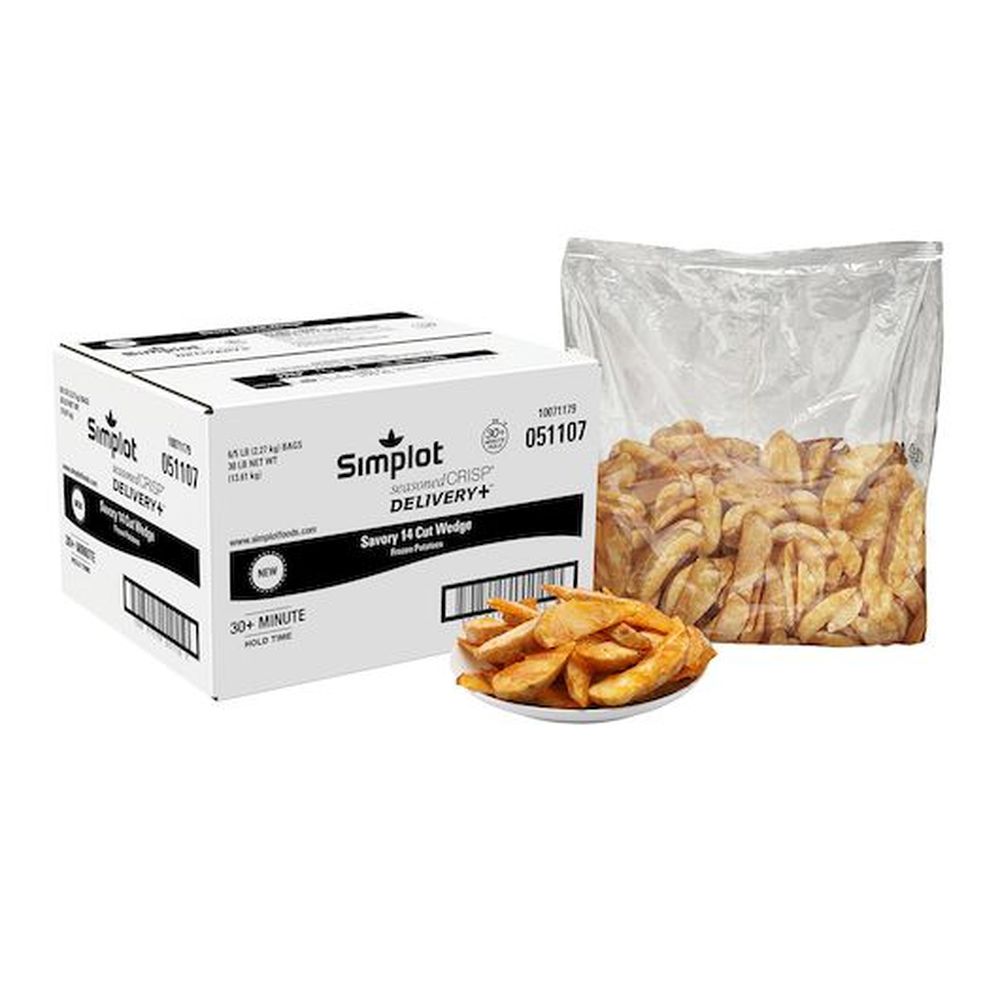 Simplot Seasonedcrisp Delivery Plus Savory Battered Skin On 14 Cut ...