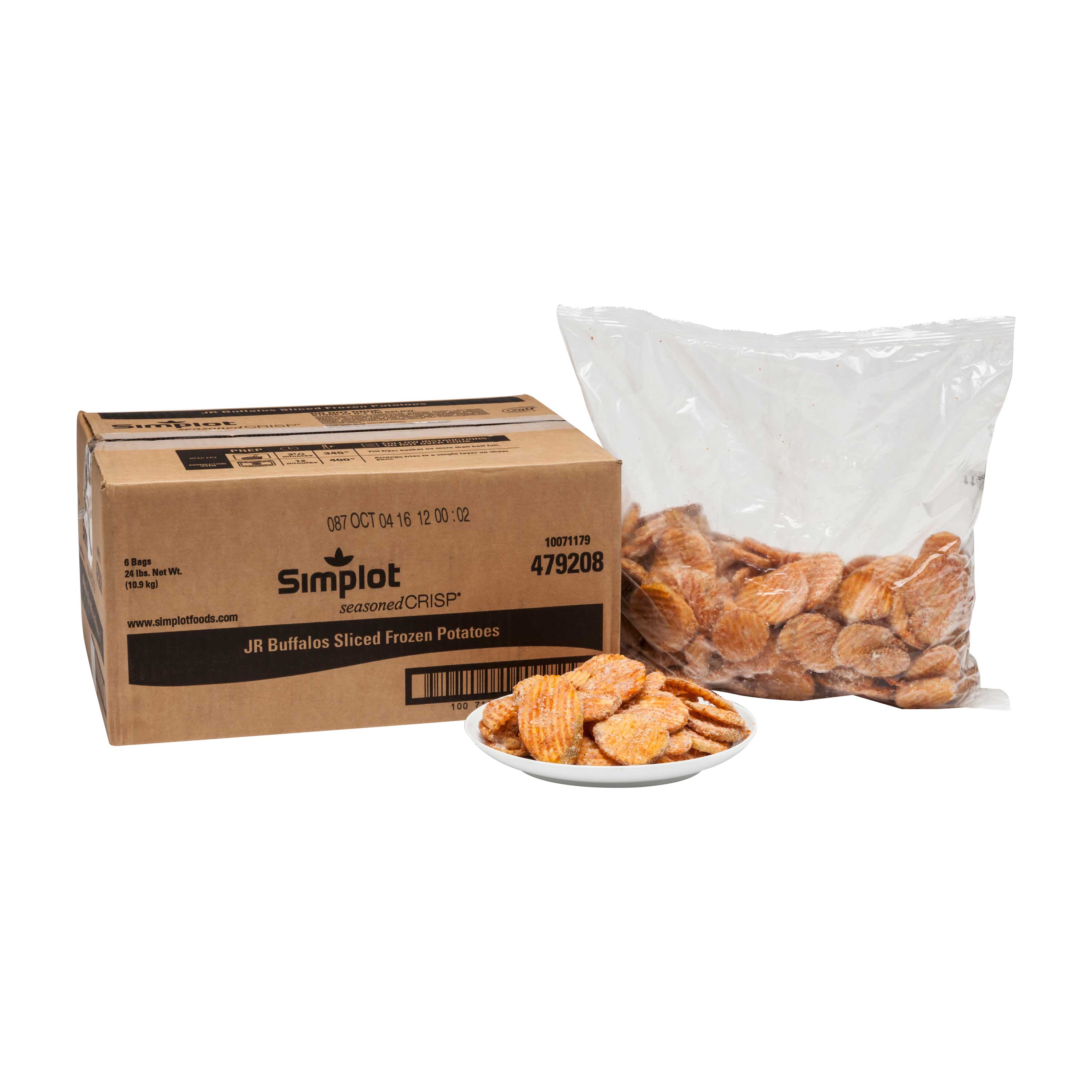 Simplot SeasonedCrisp JR Buffalo French Fry Case | FoodServiceDirect