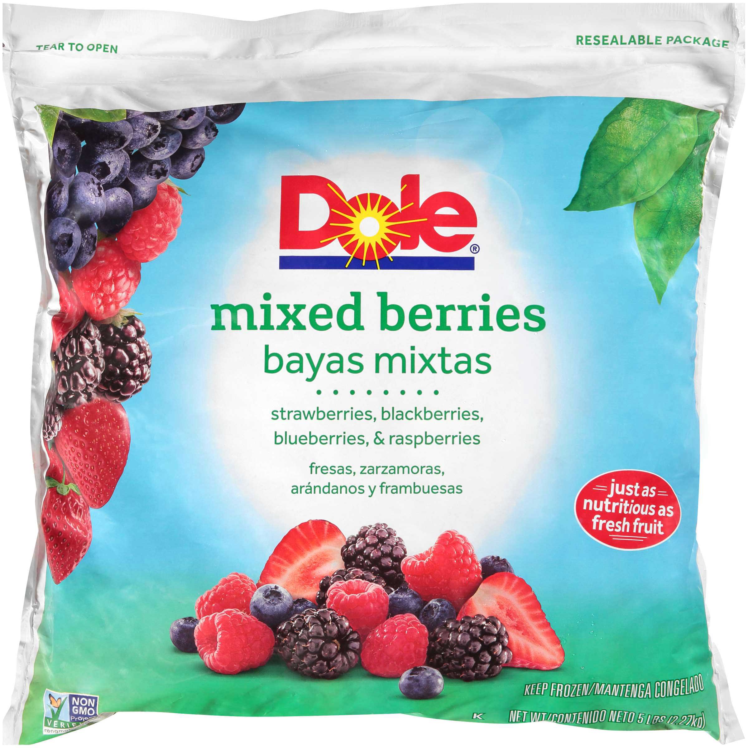 Dole Frozen Mixed Berry Fruit Case | FoodServiceDirect