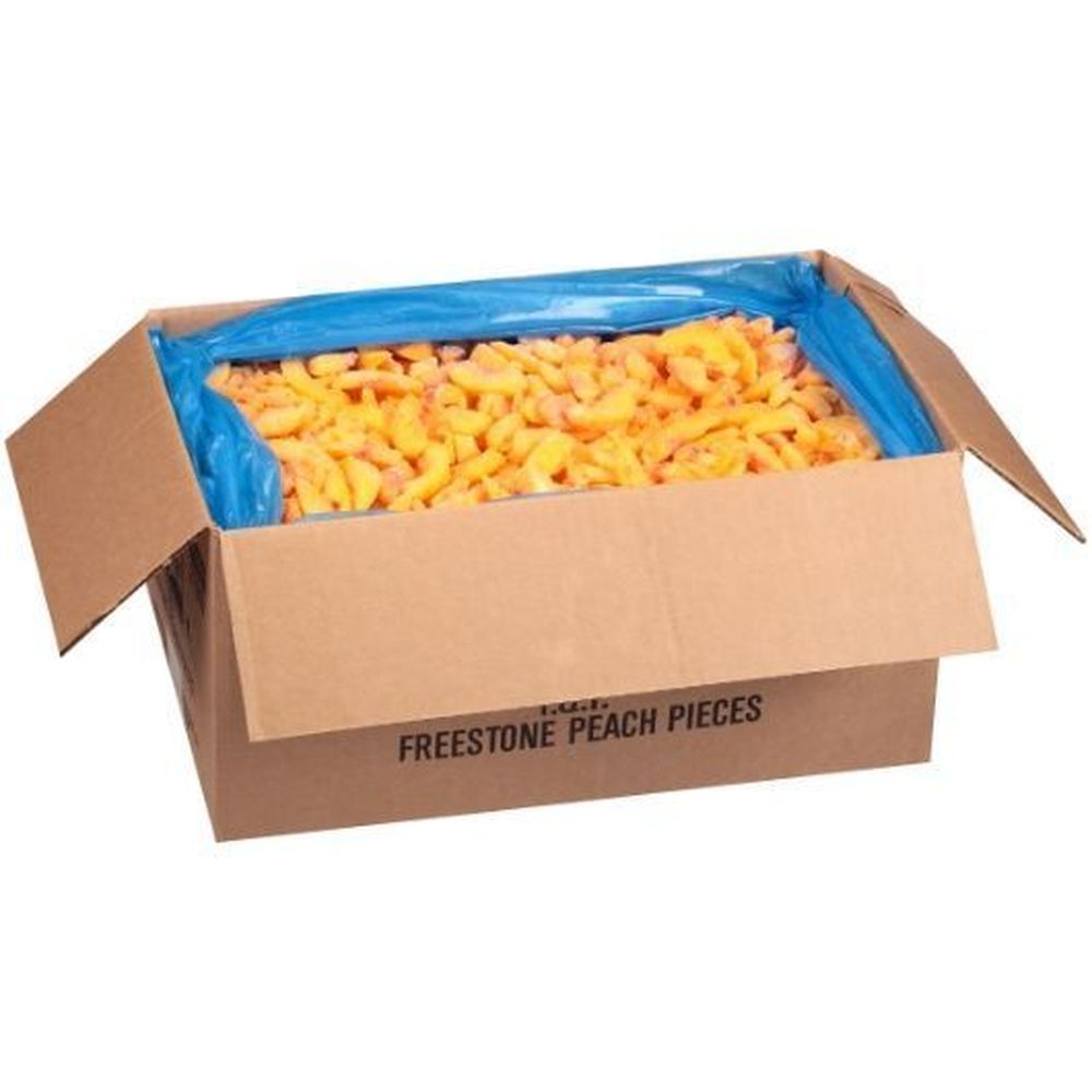 Dole Individual Quick Frozen Peach Bits and Pieces | FoodServiceDirect