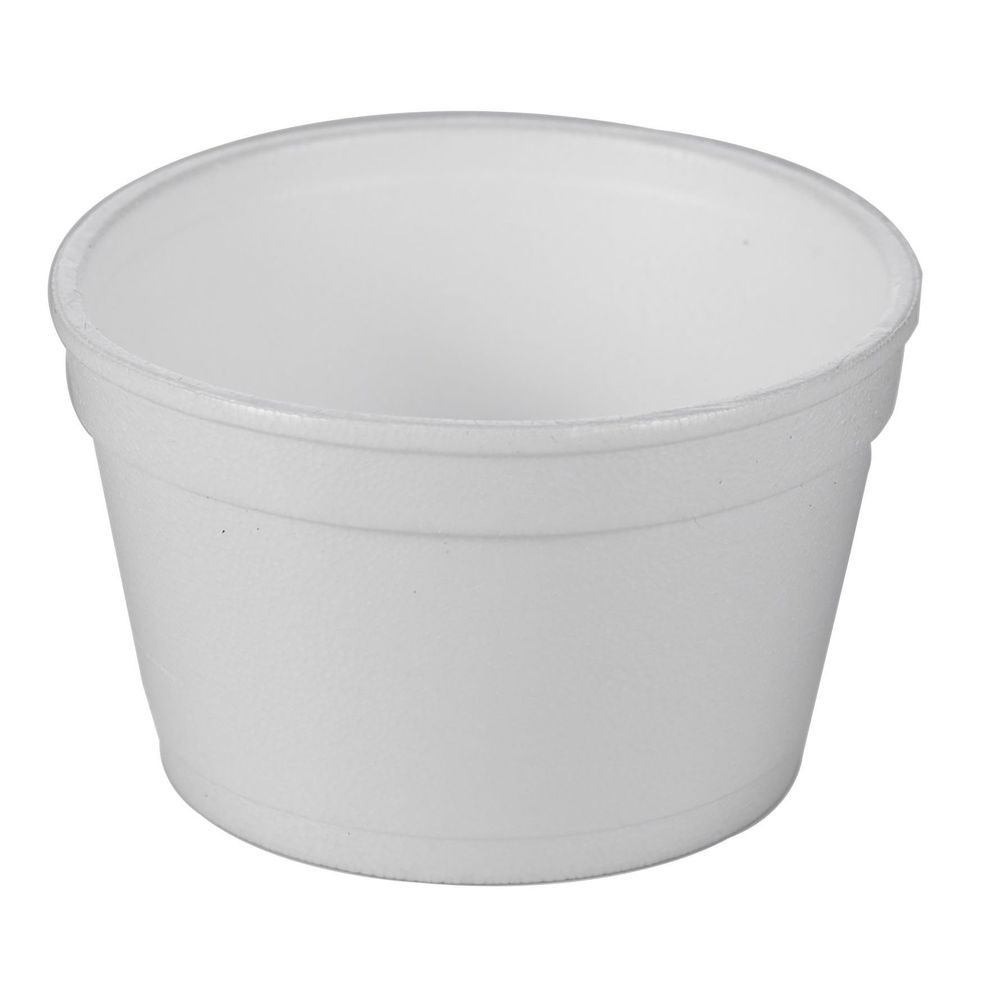 Wincup Vio F6 Hot or Cold White Food Container, 6 Ounce Capacity ...