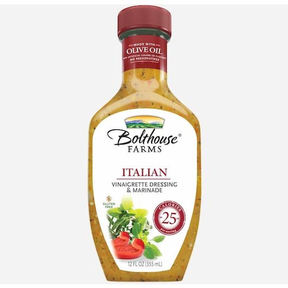 Bolthouse Farms Italian Vinaigrette Dressing, 12 Fluid Ounce Bottle ...