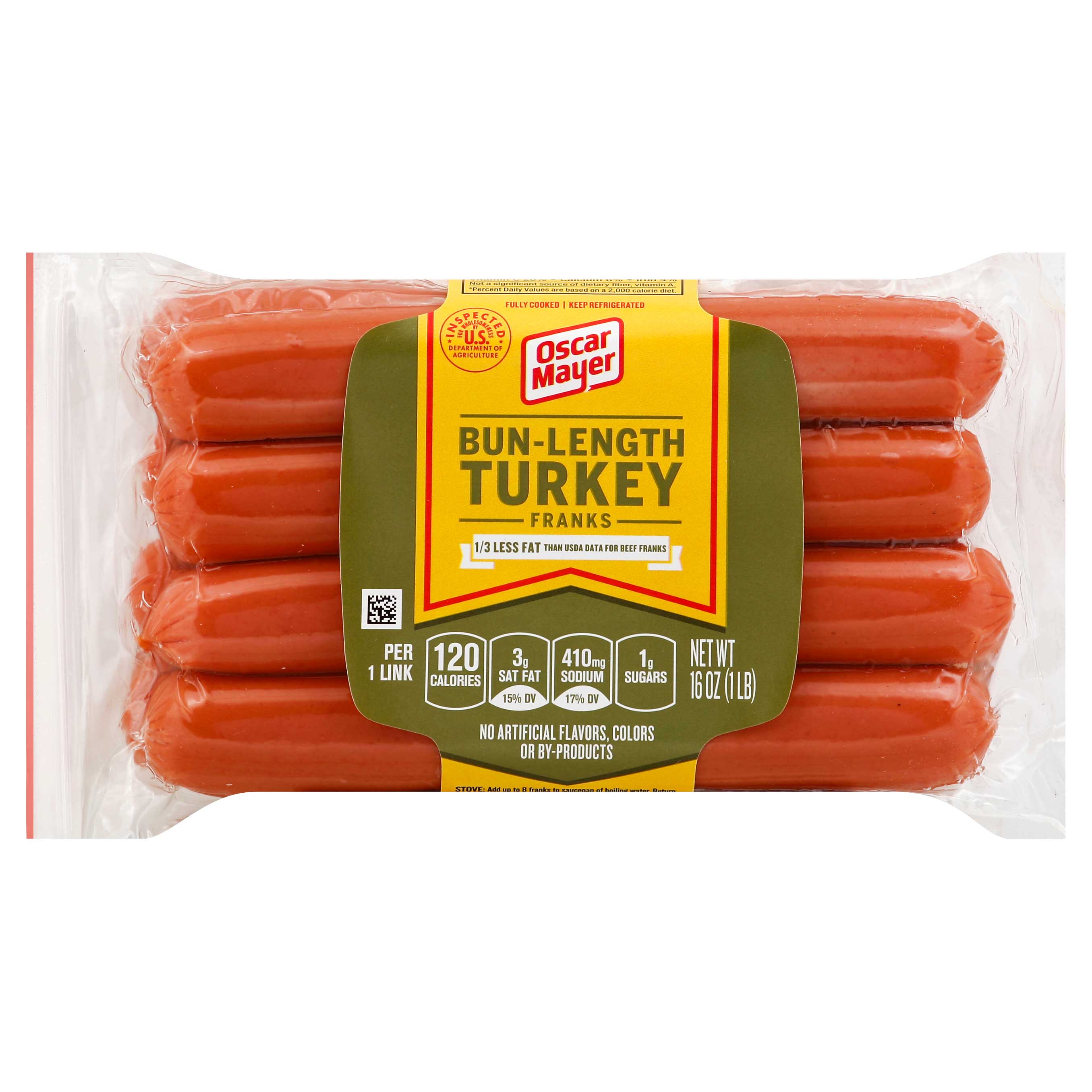 Kraft Oscar Mayer Hot Dog - Louis Rich Turkey Frank | FoodServiceDirect
