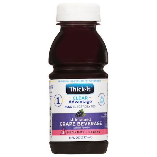 Thick It Clear Advantage Mildly Thick Grape Flavored Beverage, 8 Fluid ...