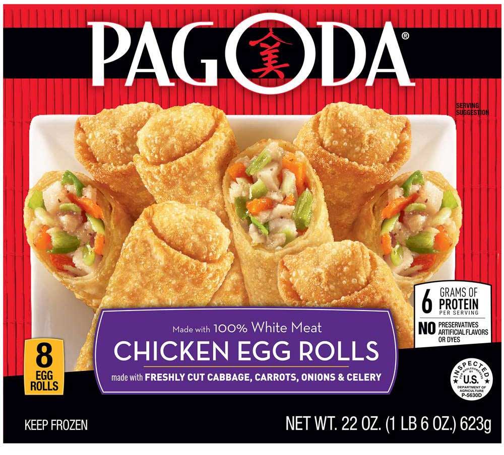 Pagoda Chicken Egg Roll Case | FoodServiceDirect