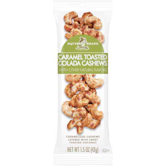 Squirrel Caramel Toasted Colada Cashews, 1.5 Ounce -- 30 per case ...