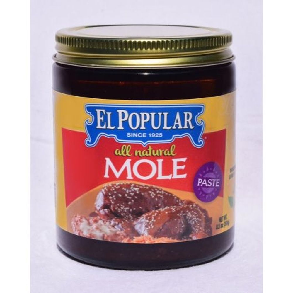 El Popular Mexican Mole Poblano Paste -- 12 per case ...