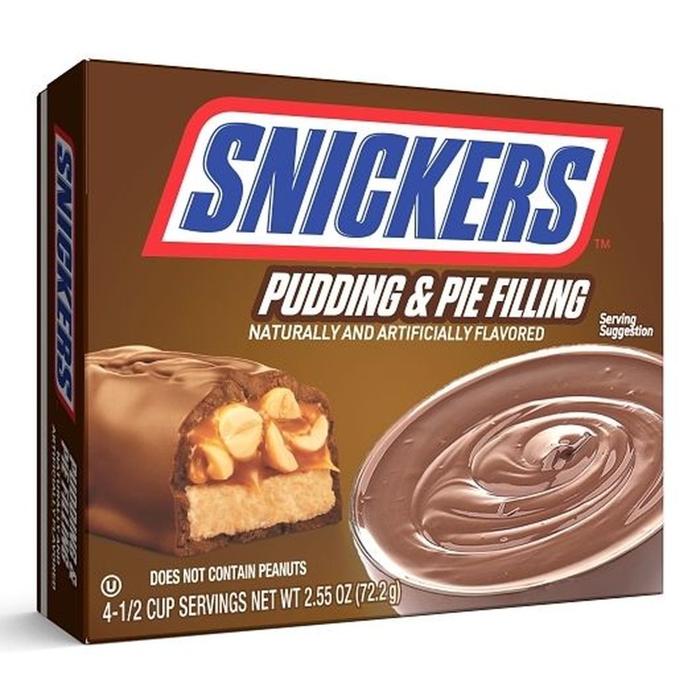 Snickers Pudding and Pie Filling Dessert Mix, 2.55 Ounce -- 12 per case