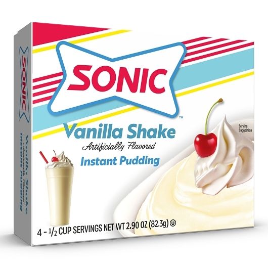 Sonic Vanilla Shake Flavored Instant Pudding Mix | FoodServiceDirect
