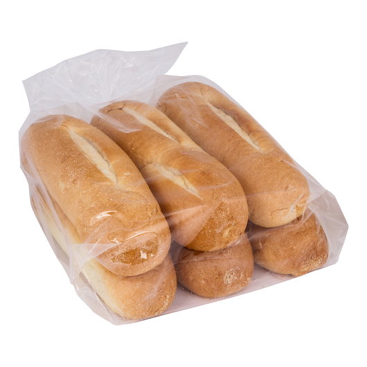 Amorosos 8 inch Unsliced Bread Roll Case | FoodServiceDirect