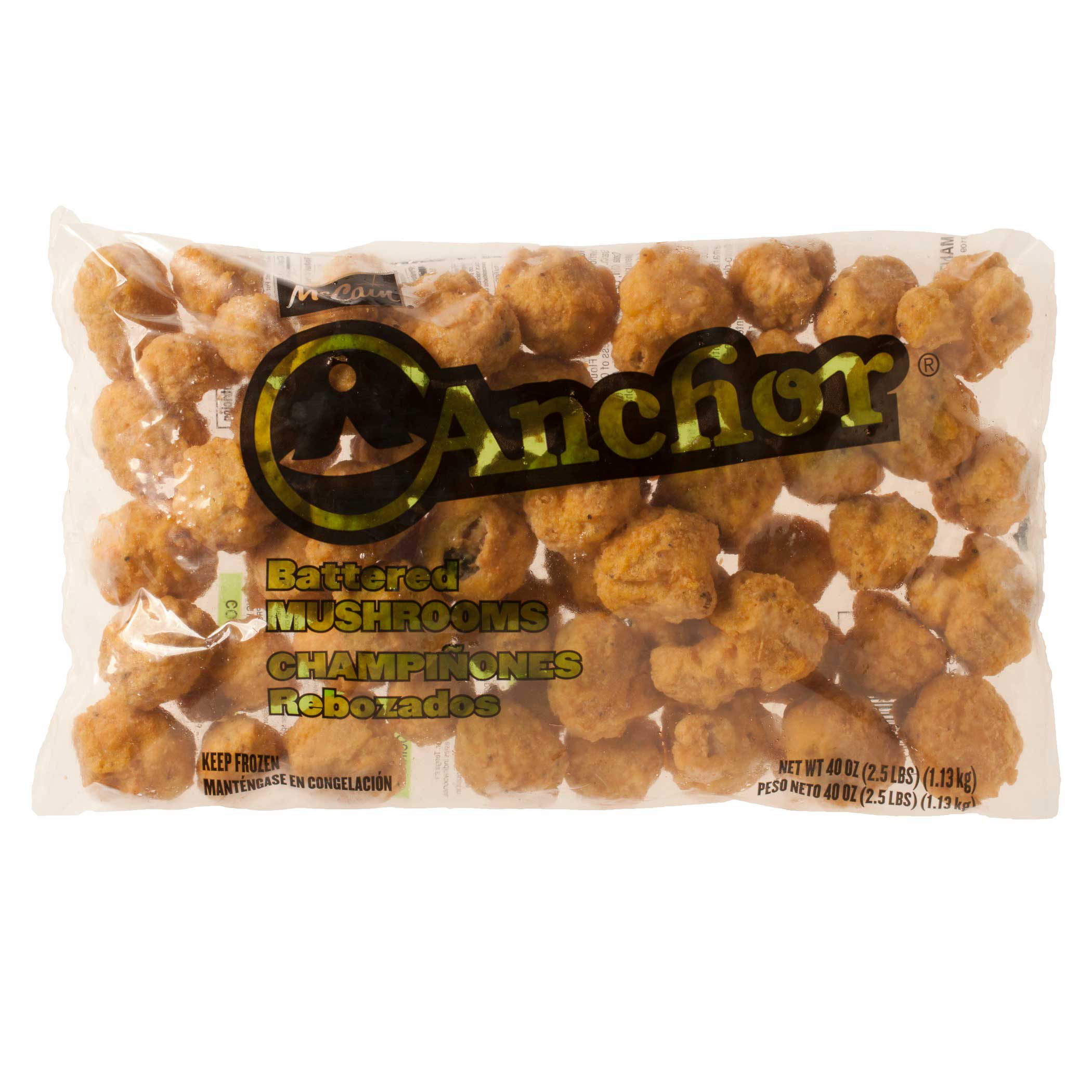 how to cook frozen battered mushrooms