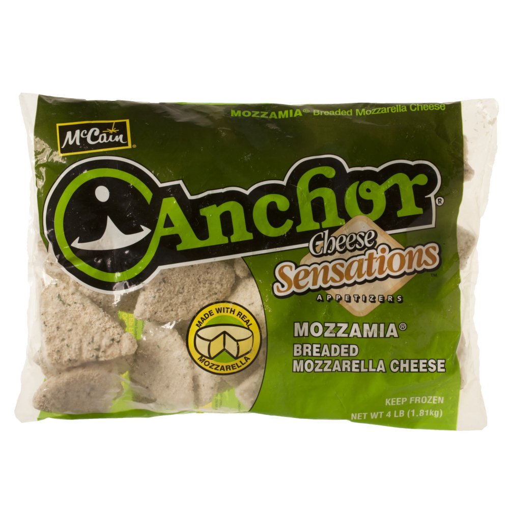 McCain Anchor Breaded Mozzarella Cheese Case | FoodServiceDirect