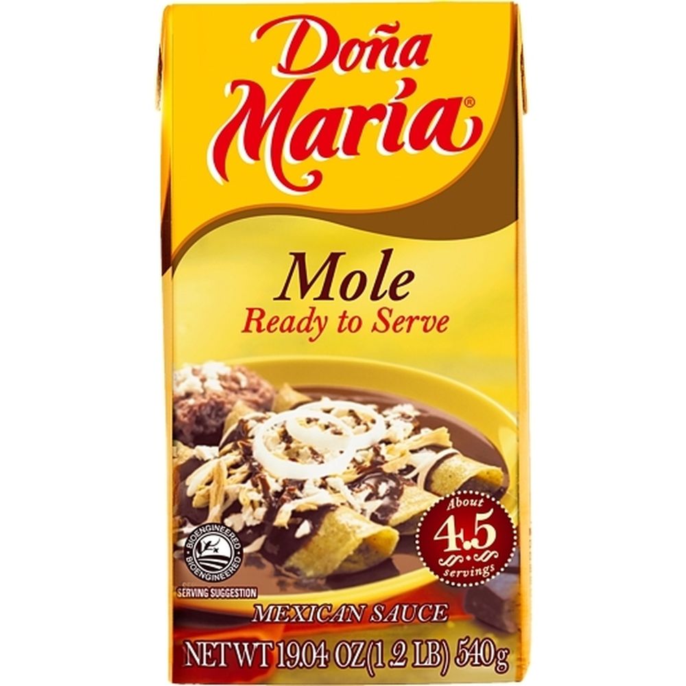 Dona Maria Ready To Serve Mole, 19 Ounce -- 18 per case ...