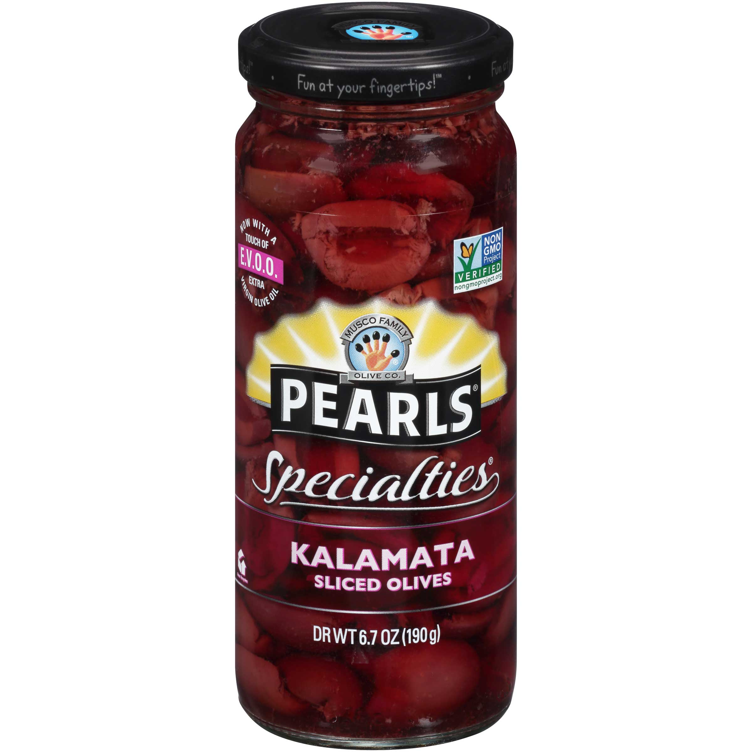 Pearls Kalamata Sliced Olives, 7 Ounce -- 6 per case ...