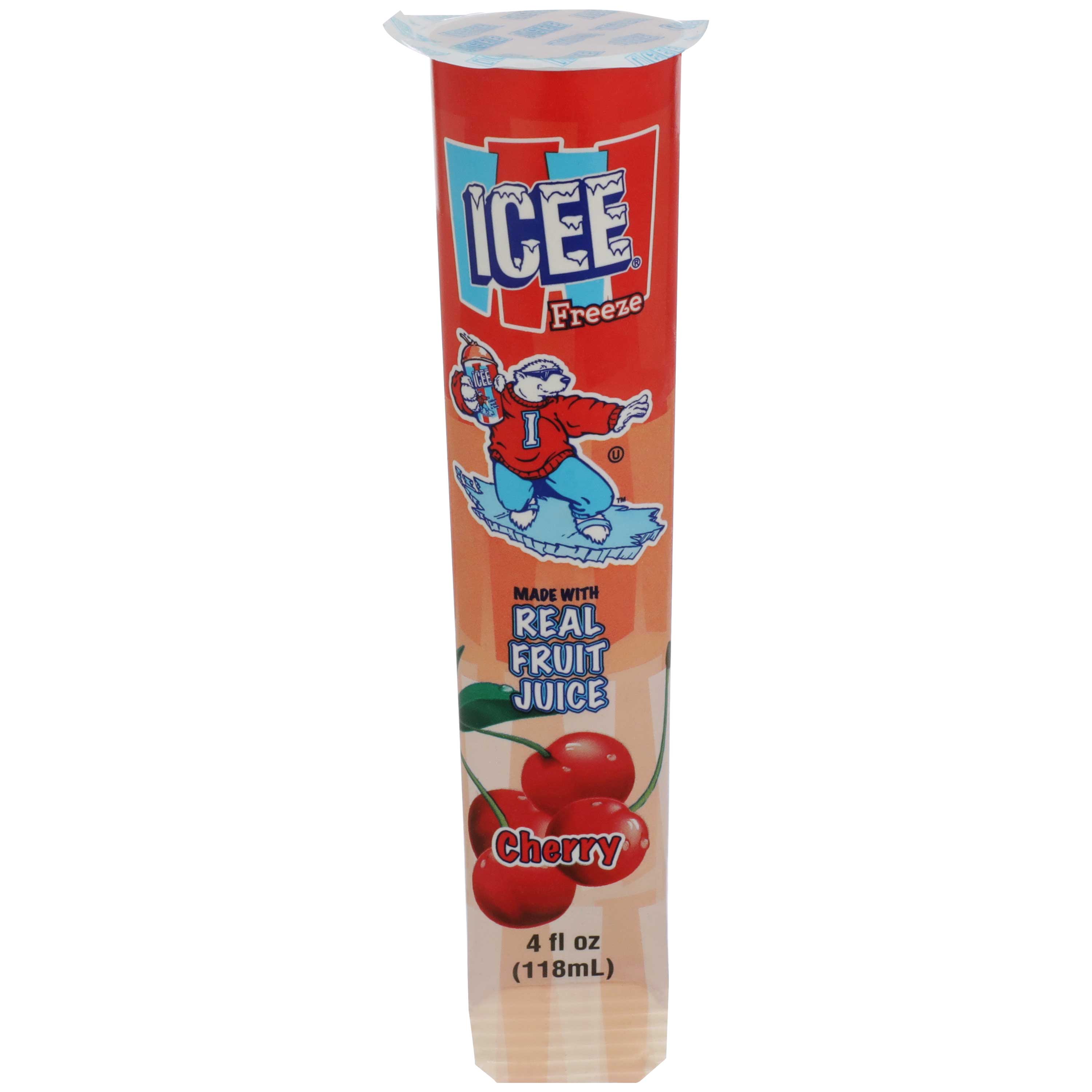 Icee Cherry Squeeze Up Tubes Case | FoodServiceDirect