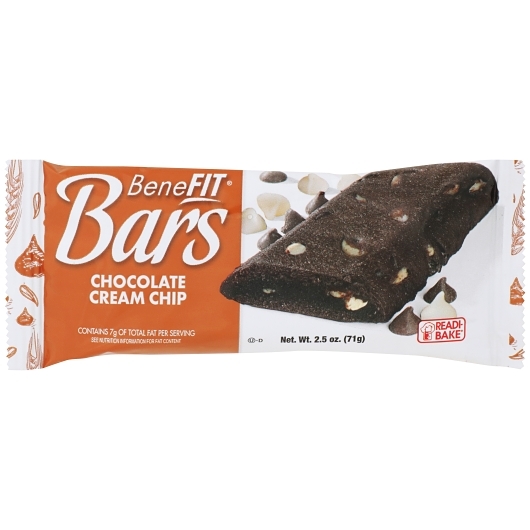 Readi Bake Benefit Cookies and Creme Benefit Bar, 2.5 Ounce -- 48 per case