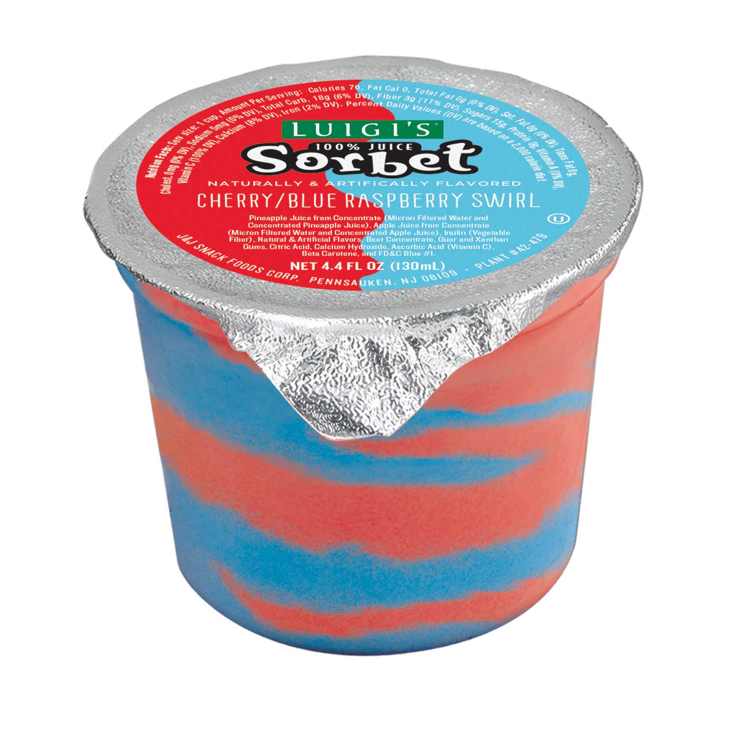 Luigi 100% Frozen Juice Sorbet Case | FoodServiceDirect