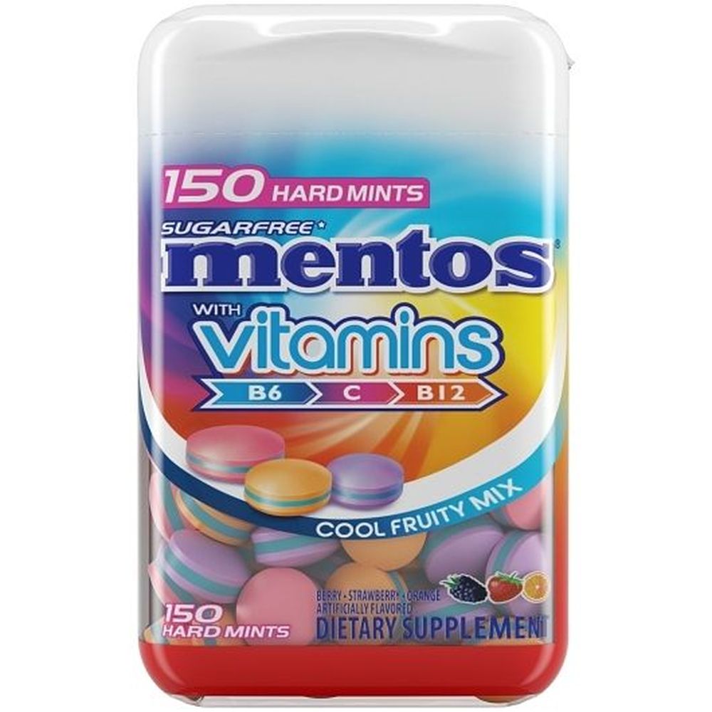 Mentos Mints with Vitamins, 150 count -- 24 per case