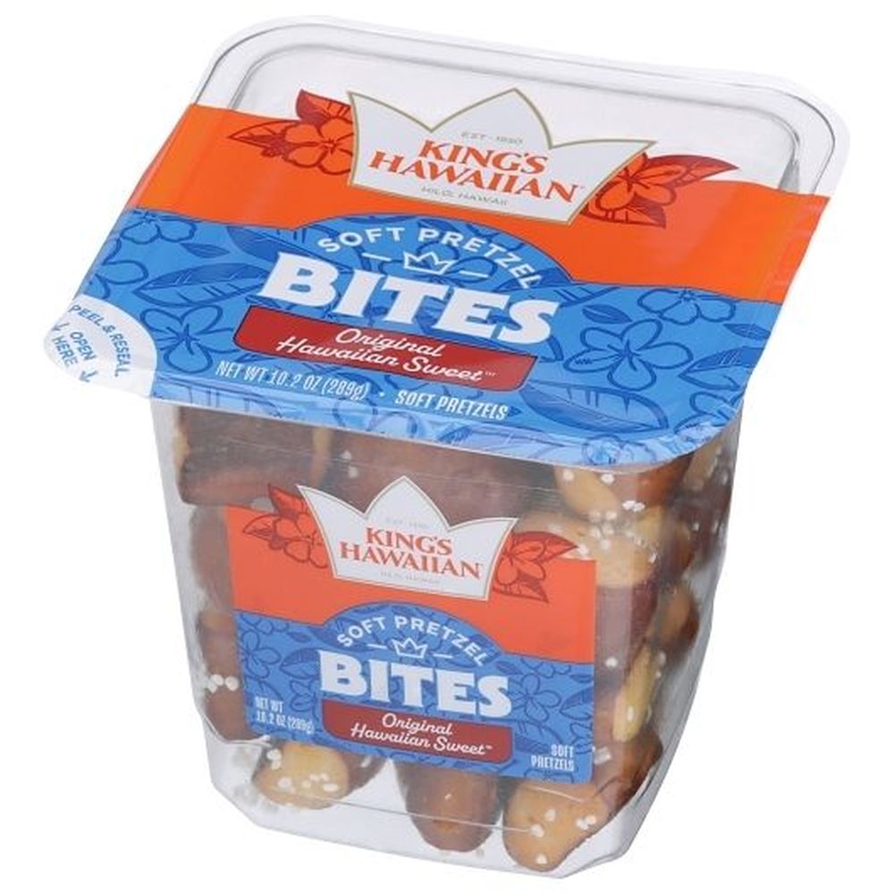 Kings Hawaiian Original Sweet Pretzel Bites, 10.2 Ounce -- 8 per case