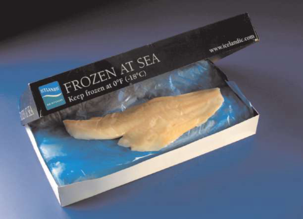 Icelandic Frozen At Sea 16 Ounce Cod Fillet, 12 Pound -- 4 per case.