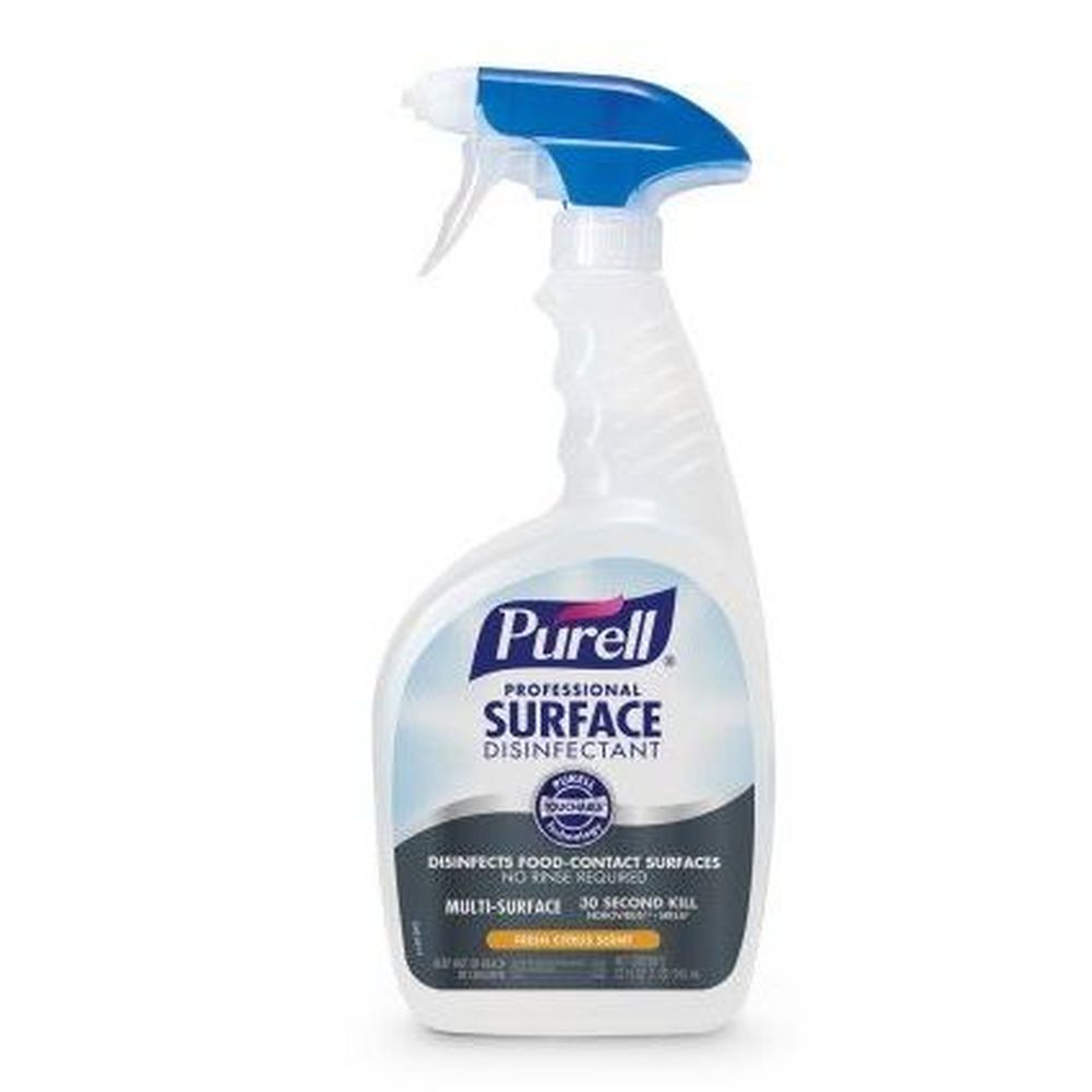 Purell Professional Fresh Citrus Surface Disinfectant Spray, 32 Ounce ...