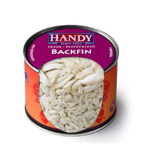 Handy Pasteurized Backfin Crab Meat, 1 Pound -- 6 per case