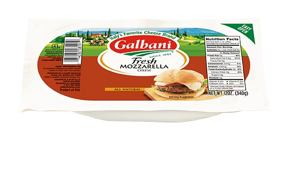 Galbani Fresh Mozzarella Cheese Log Case | FoodServiceDirect