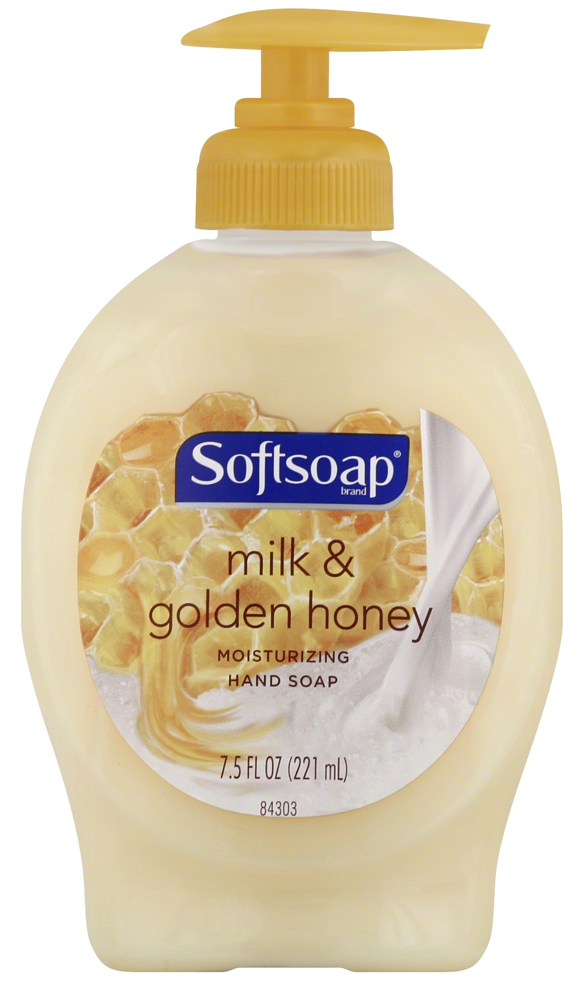 Soft Soap Milk and Honey Liquid Hand Soap, 7.5 Fluid Ounce -- 6 per case.