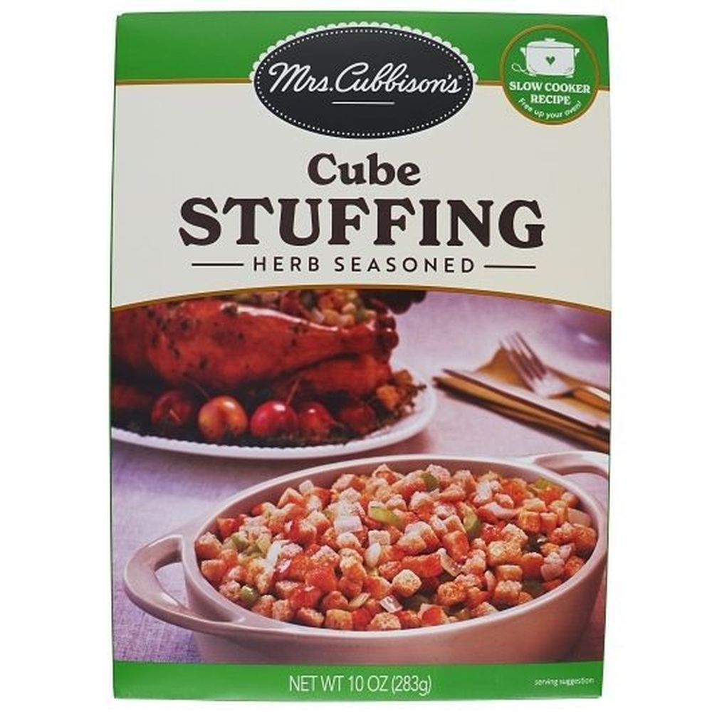 Mrs. Cubbisons Seasoned Cube Herb Stuffing, 10 Ounce -- 12 per case
