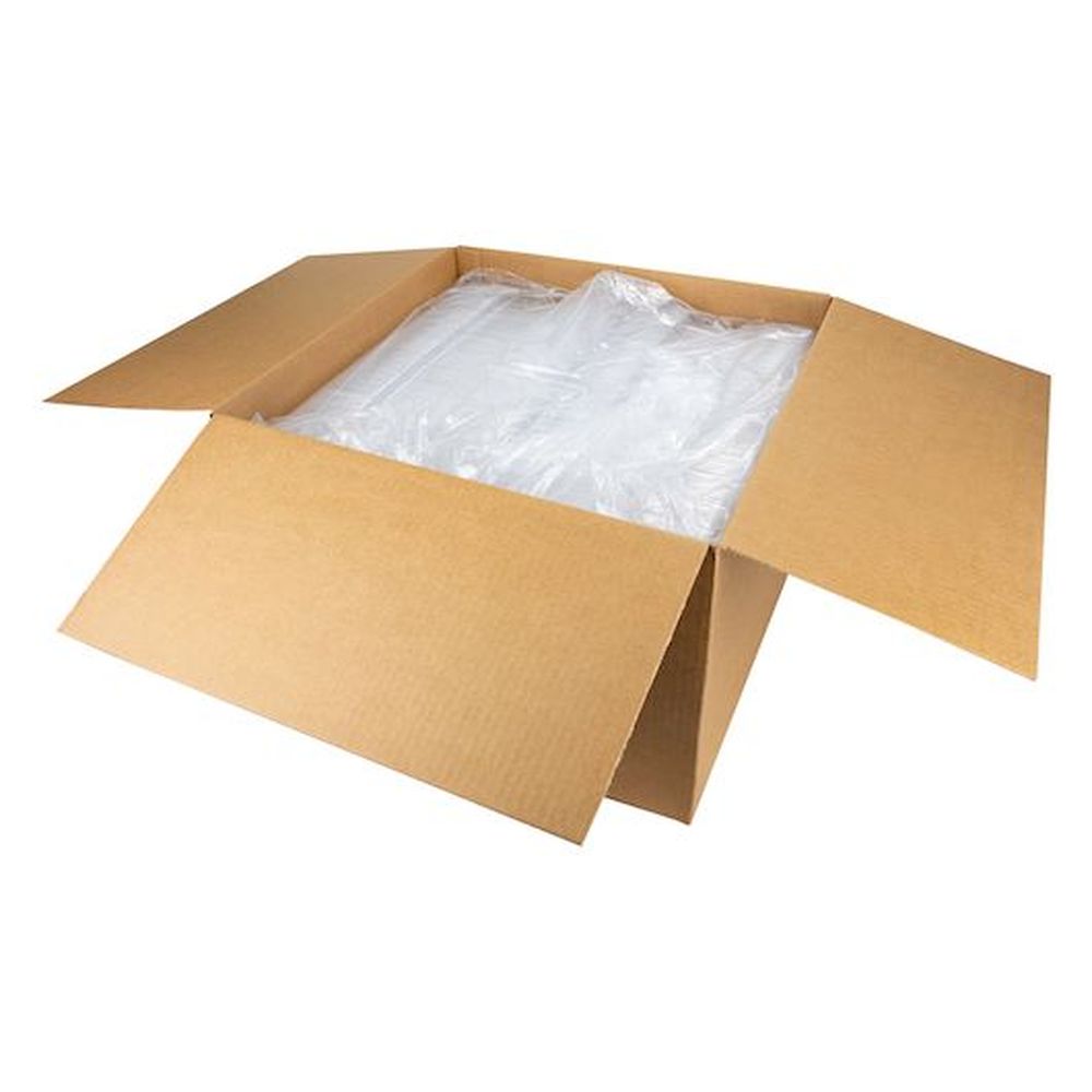 Durable Packaging Clear Plastic Medium Oblong Hoagie Hinged Container ...