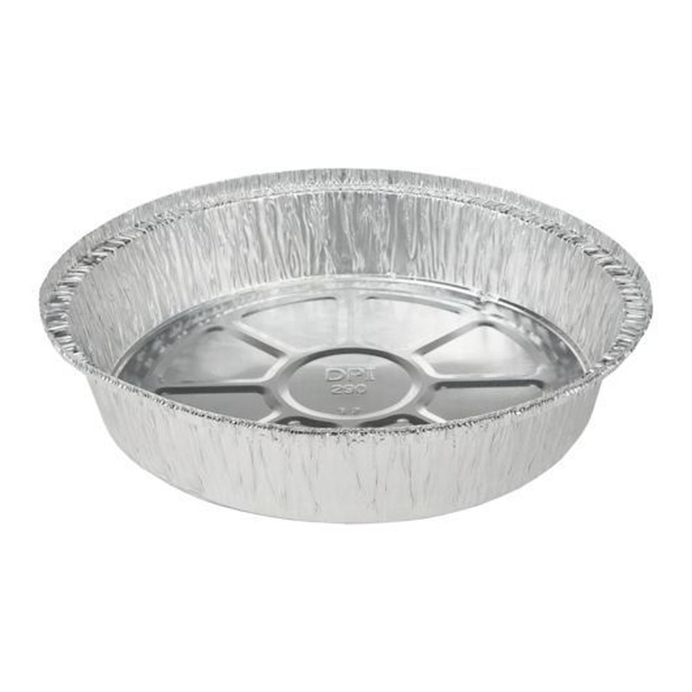 Durable Packaging 9 inch Aluminum Round Pan, 500 count