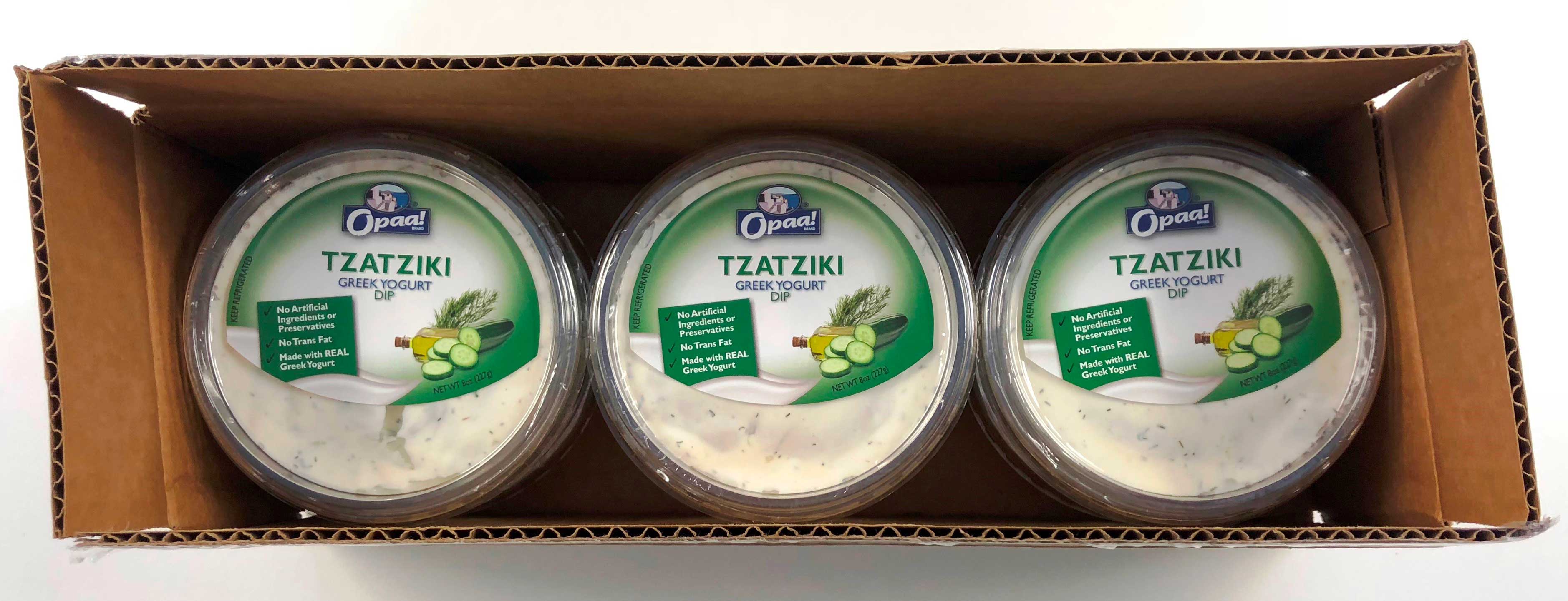 Opaa! Greek Yogurt Tzatziki Dip Case | FoodServiceDirect