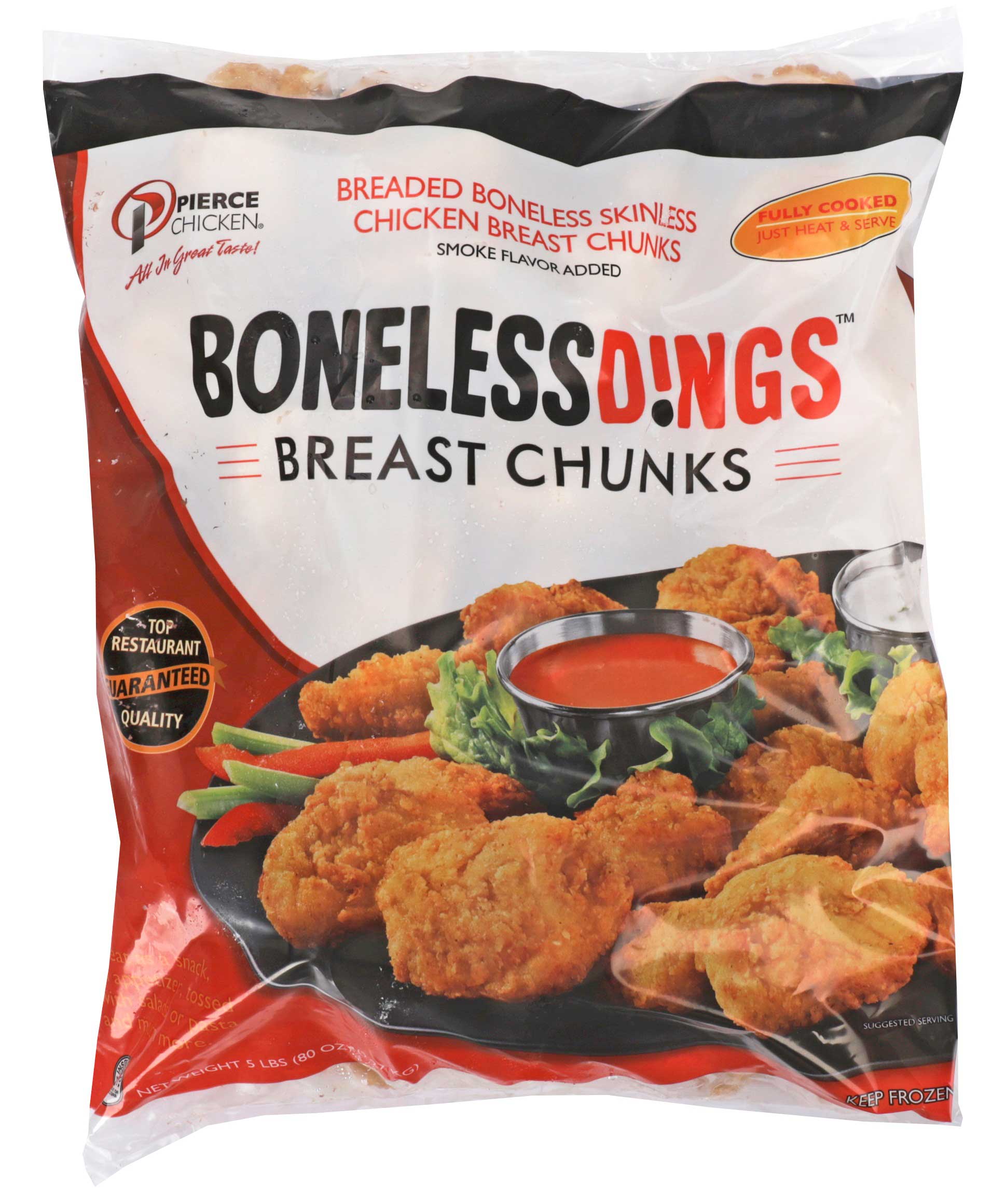 Pierce Chicken Marinated Chicken Breast Chunks Case | FoodServiceDirect