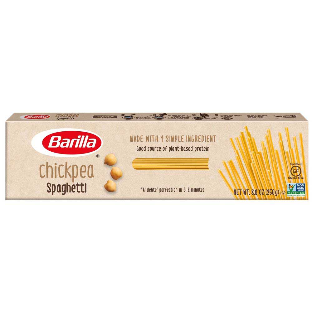 Barilla Legume Chickpea Spaghetti Pasta, 8.8 Ounce -- 18 per case.