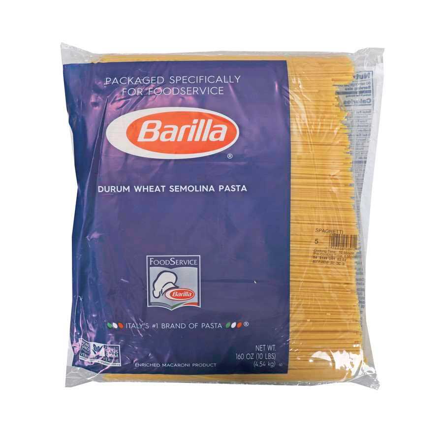 Barilla Pasta Box Size